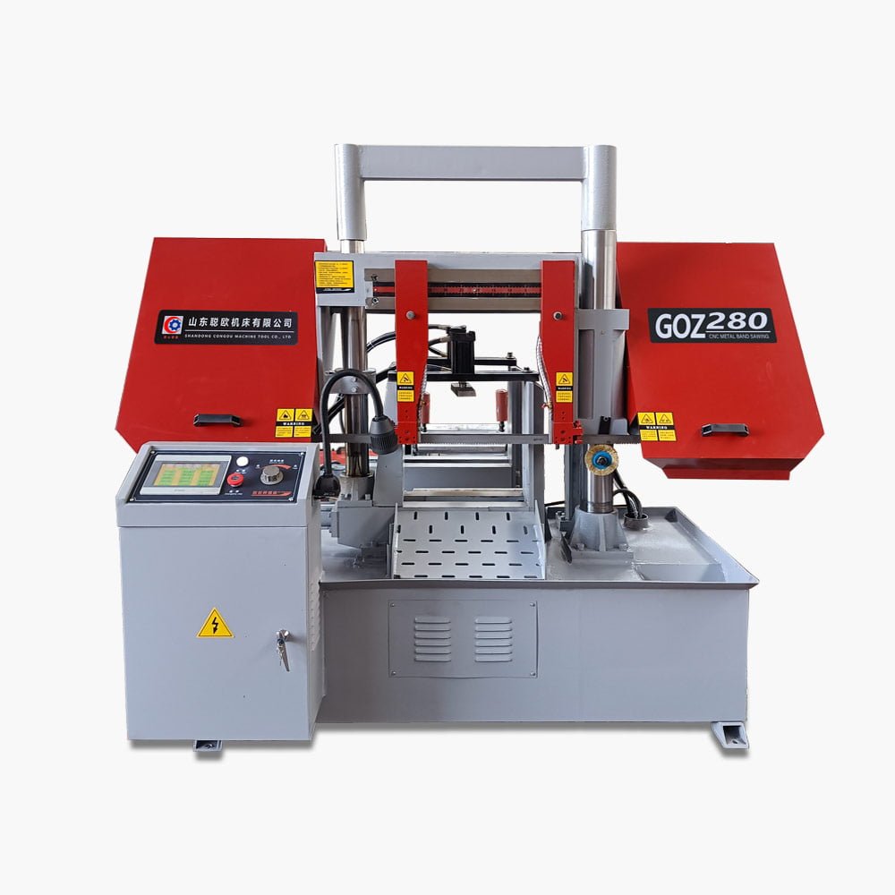 FULLY AUTOMATIC BAND SAW MACHINE GOZ-280 - Chinese machine tools