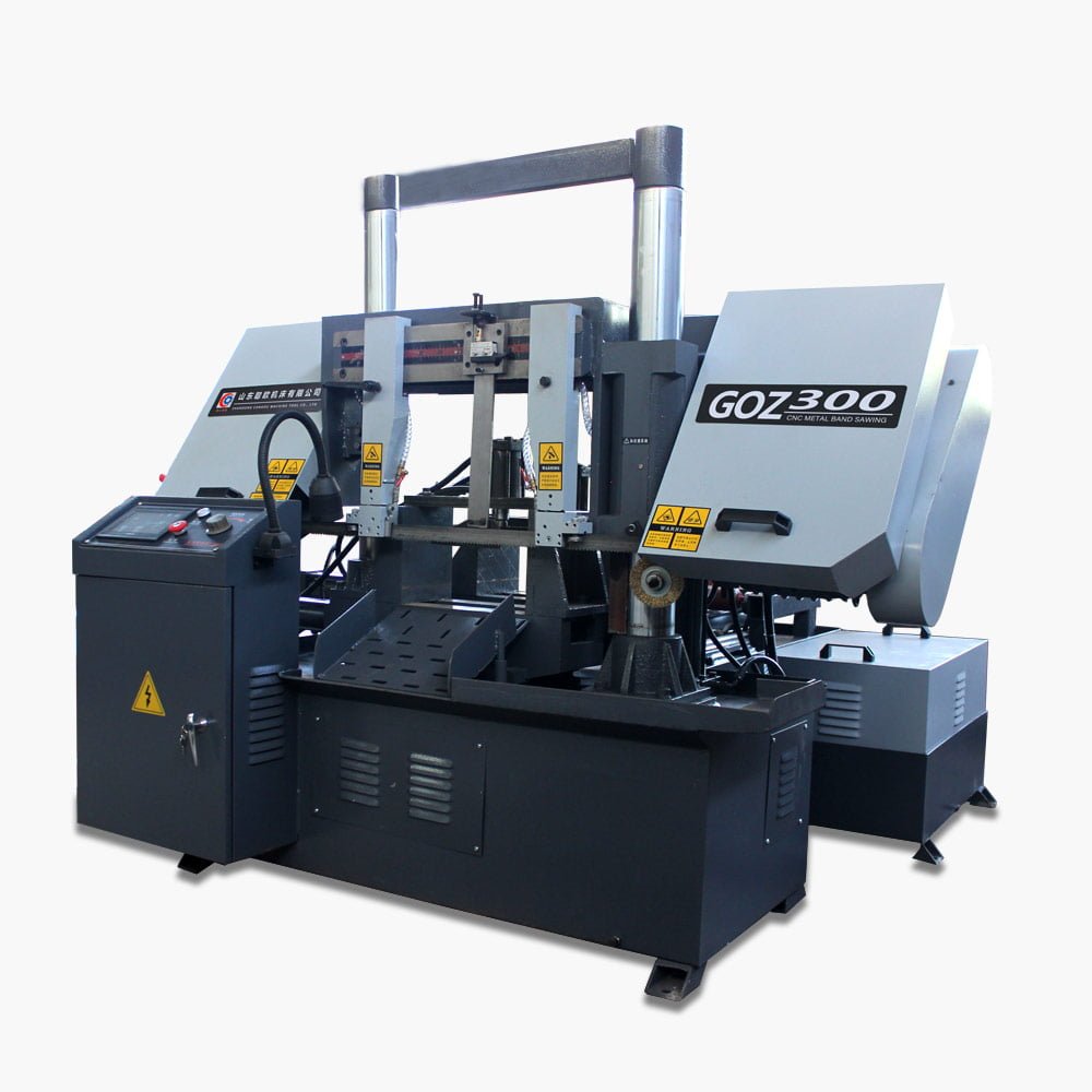 FULLY AUTOMATIC BAND SAW MACHINE GOZ-300 - Chinese machine tools